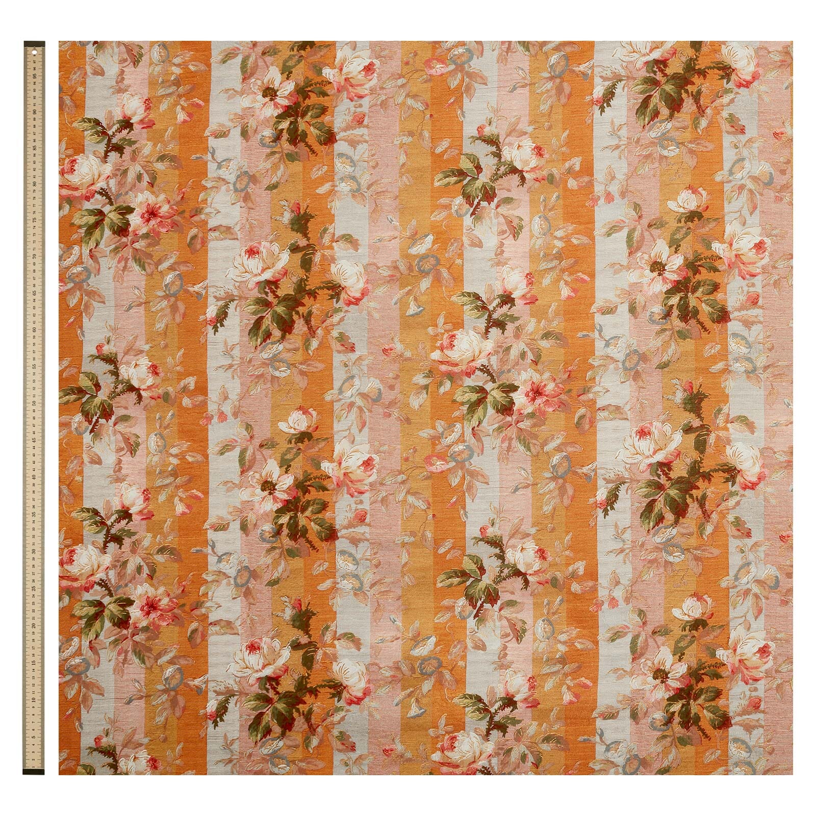 RAINBOW ROSE Cotton Linen Blind - Dusk Stripe – House of Hackney